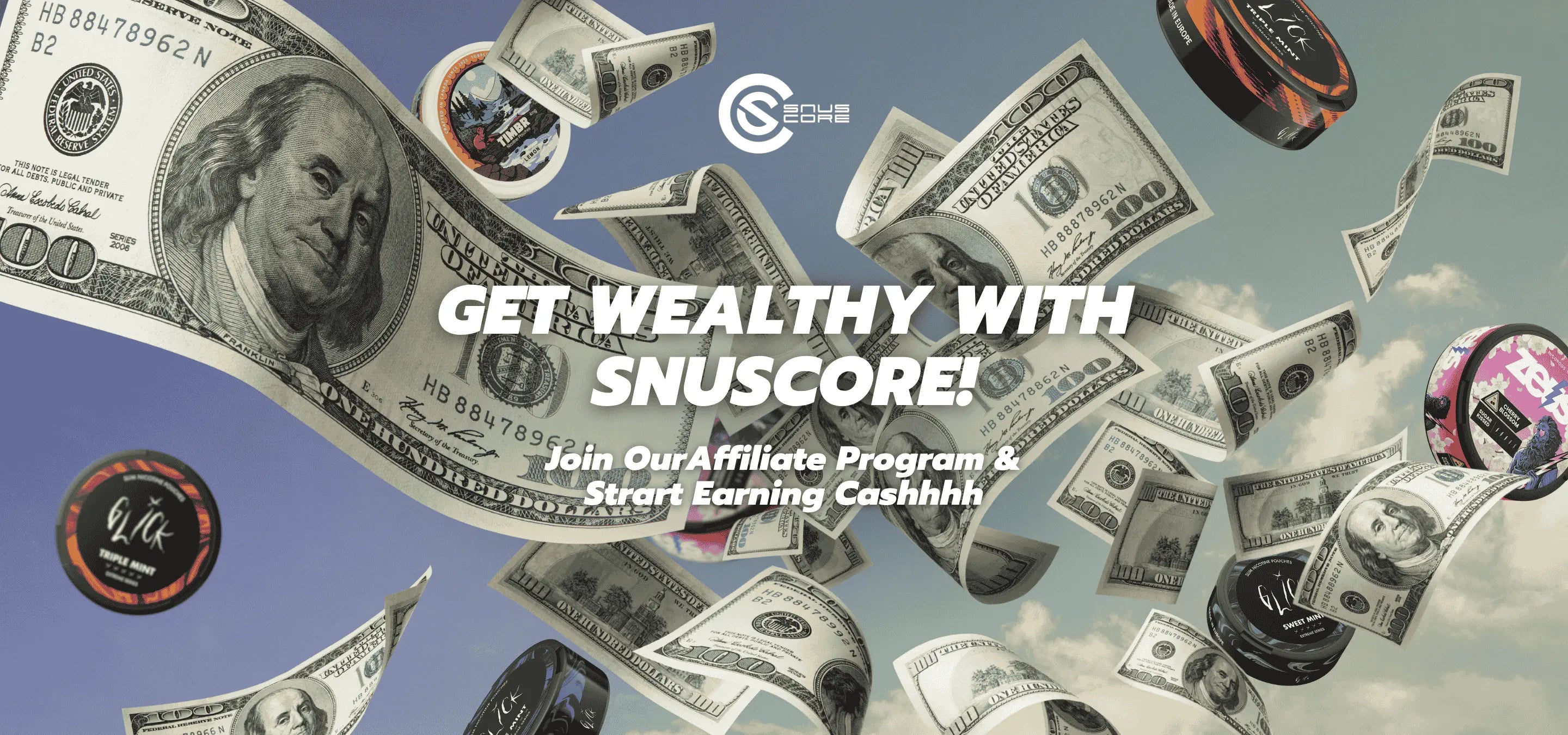 Snus Core Affiliate Program Earn Money With Snus