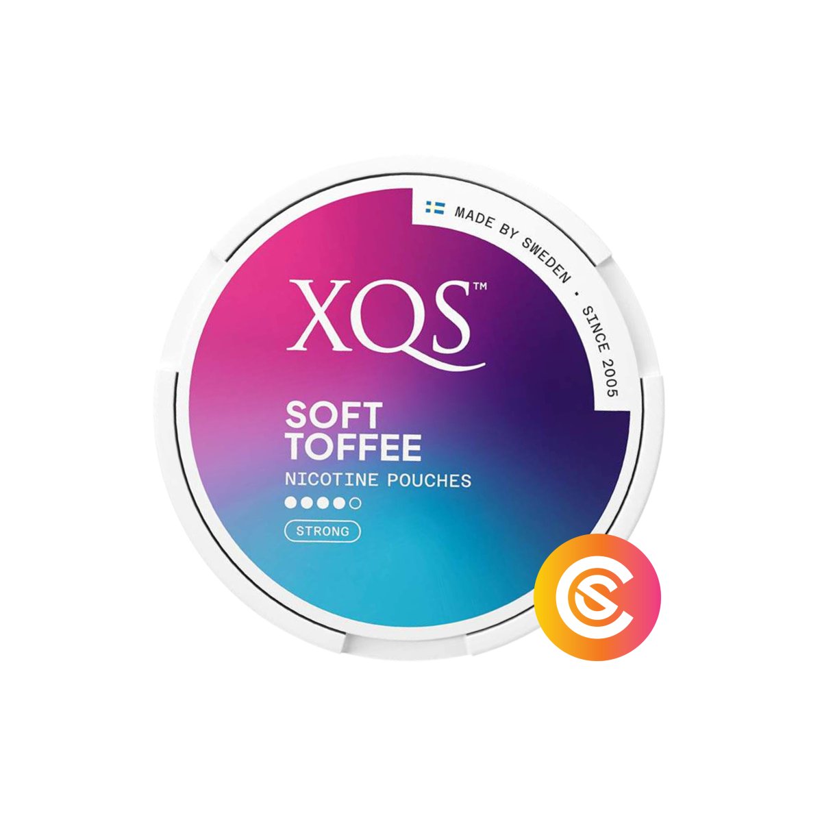 XQS Soft Toffee Strong Buy Nicotine Pouches Snus Core