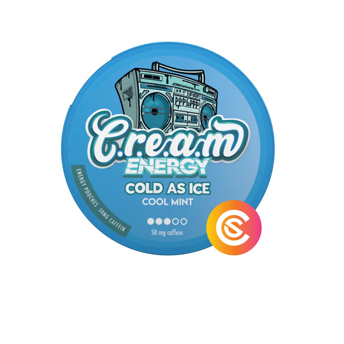 Buy now C.r.e.a.m Cold As Ice ENERGY Fresh products in stock | SnusCore
