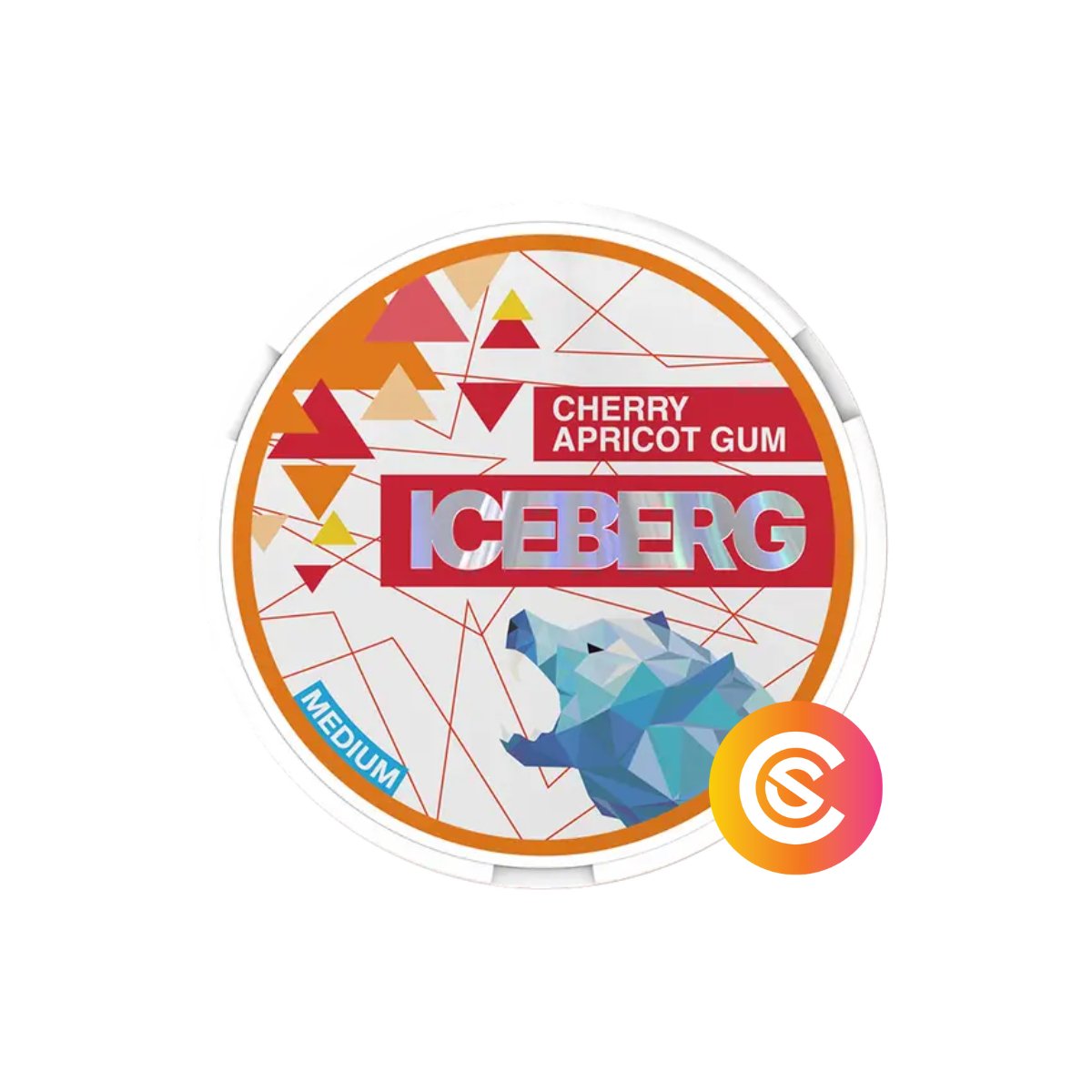 Iceberg Cherry Apricot Gum Medium Buy Nicotine Pouches Snus Core