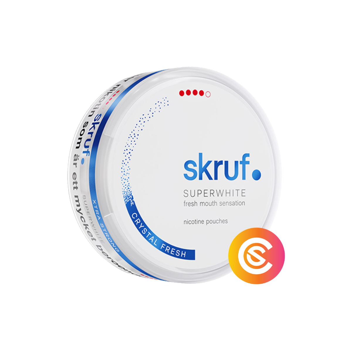 Skruf Crystal Fresh Strong Buy Nicotine Pouches Snus Core