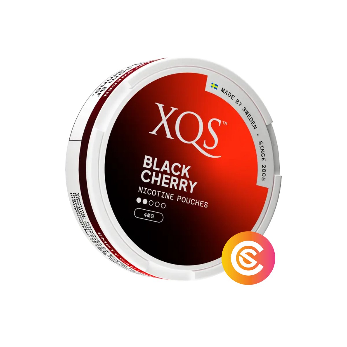 XQS | Black Cherry Light Slim 4 mg/g