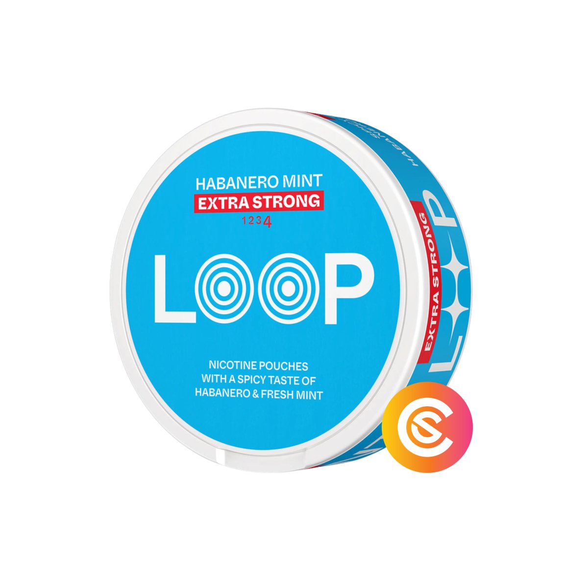LOOP Habanero Mint Extra Strong Buy Nicotine Pouches Snus Core