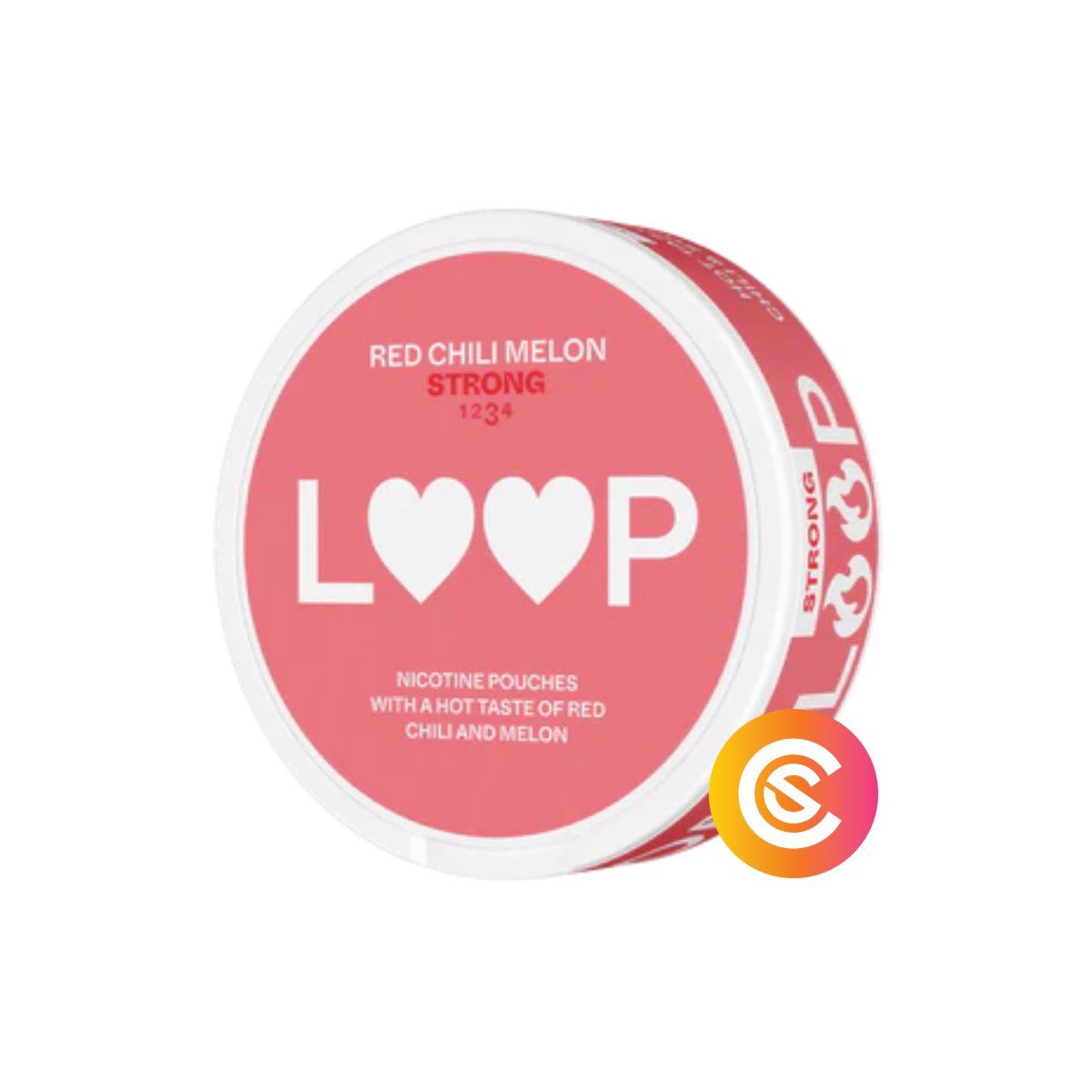 LOOP Red Chili Melon Strong Buy Nicotine Pouches Snus Core