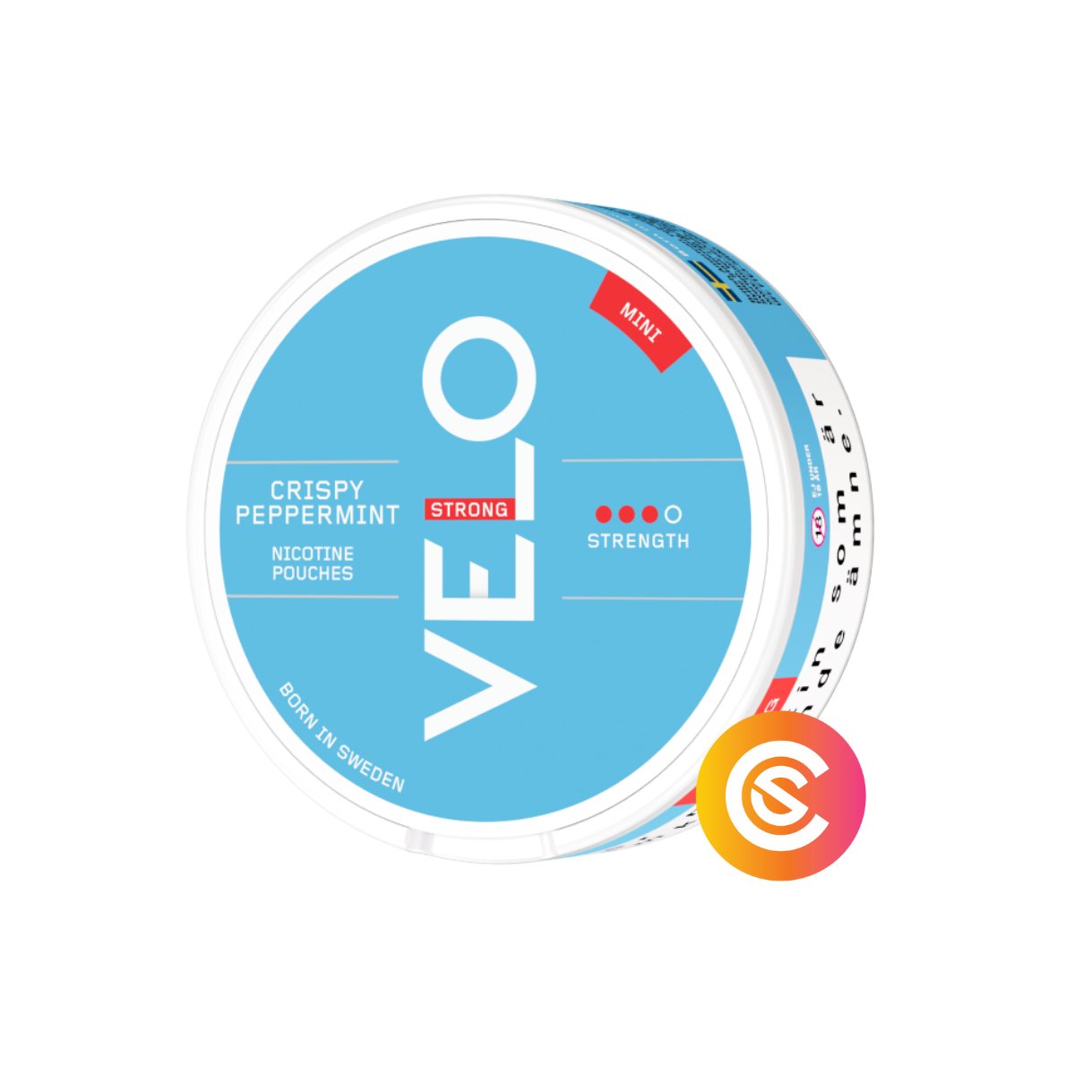 Velo Crispy Peppermint Mini Strong